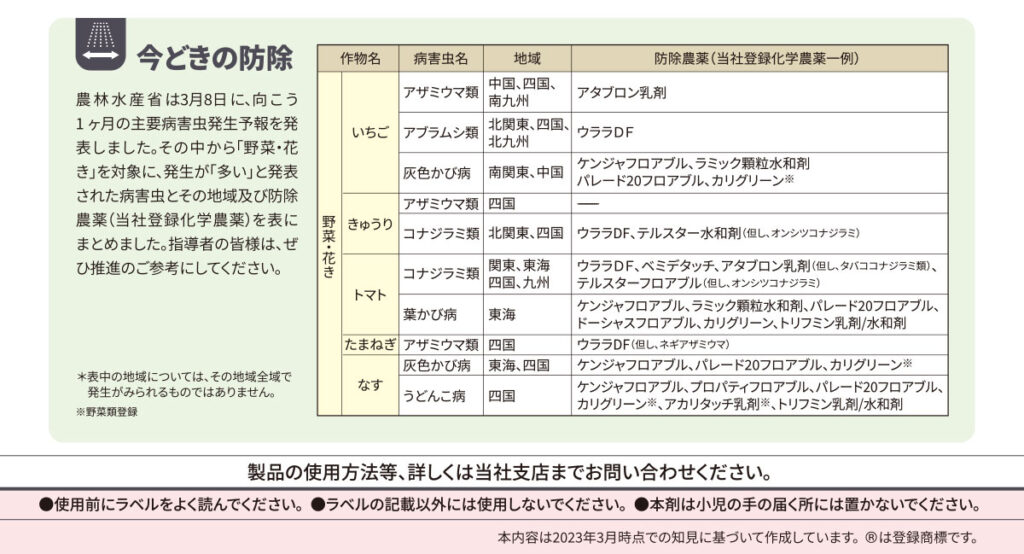 IBJ防除情報 Vol.141 | 石原バイオサイエンス