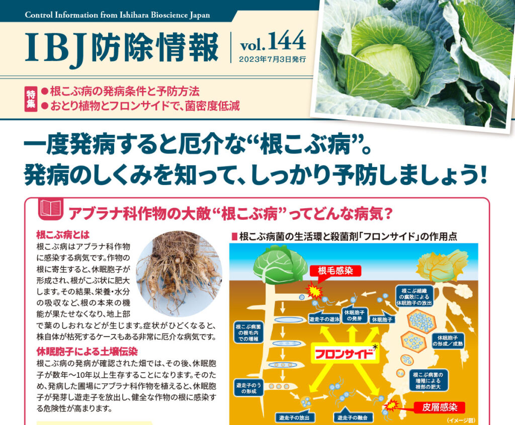 IBJ防除情報 Vol.144 | 石原バイオサイエンス